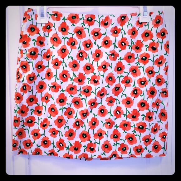 J. Crew | Skirts | Jcrew Poppy Skirt | Poshmark
